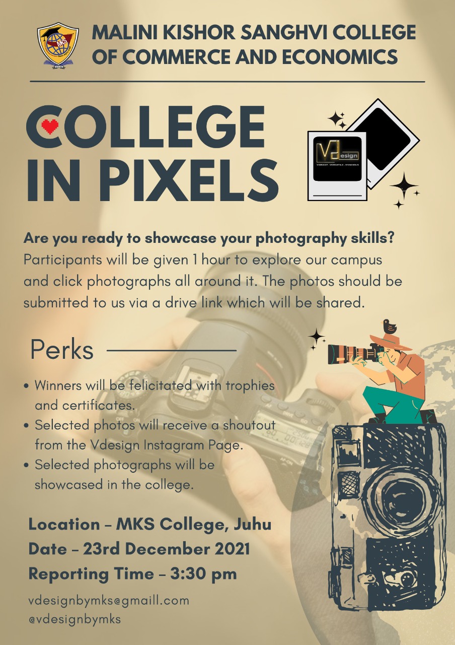 College In Pixels | Showcase Your Photography Skills… – MKS College